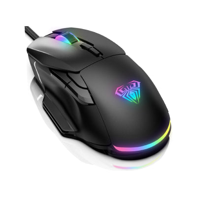 AULA F815 Wired gaming mouse Colorful light effects (WIRED)